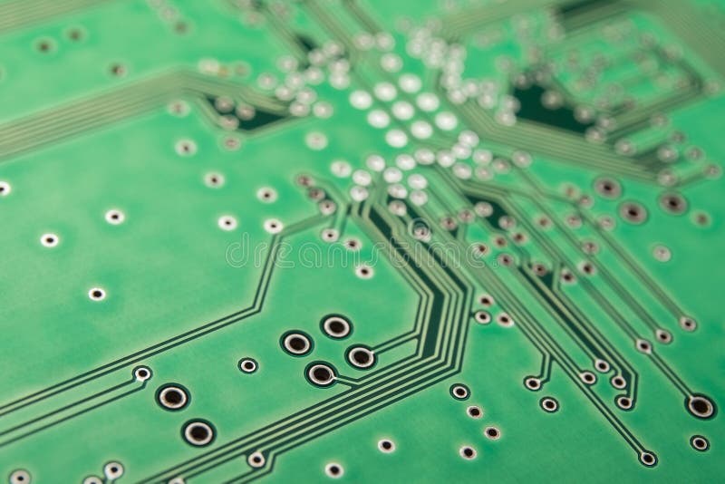 Green Electronic Digital Numbers 2018. Isolated on Black Background ...