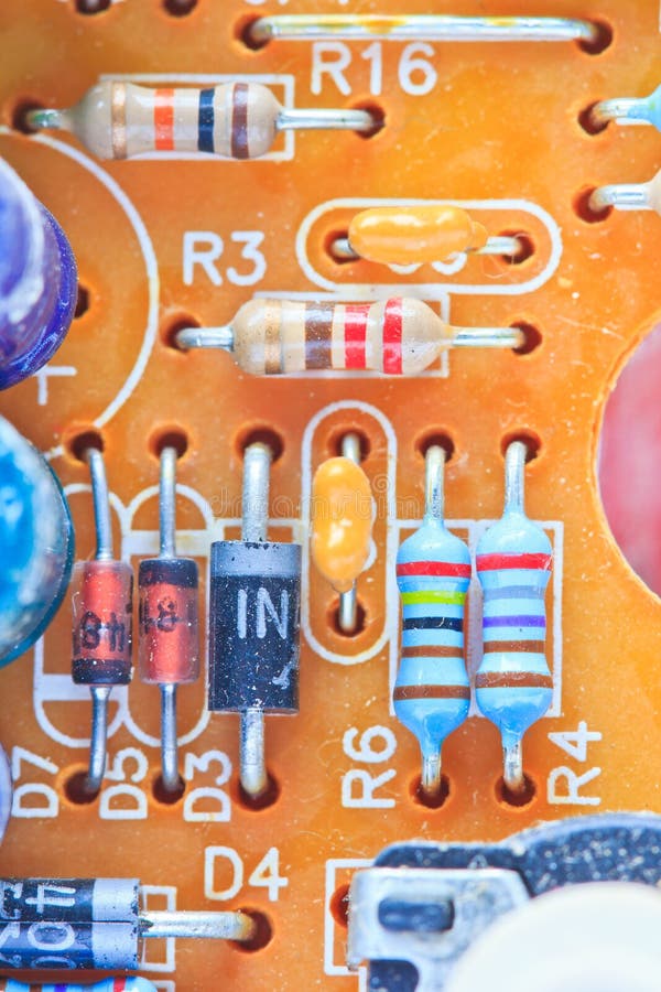 Electronic board stock image. Image of electricity, motherboard - 36402261