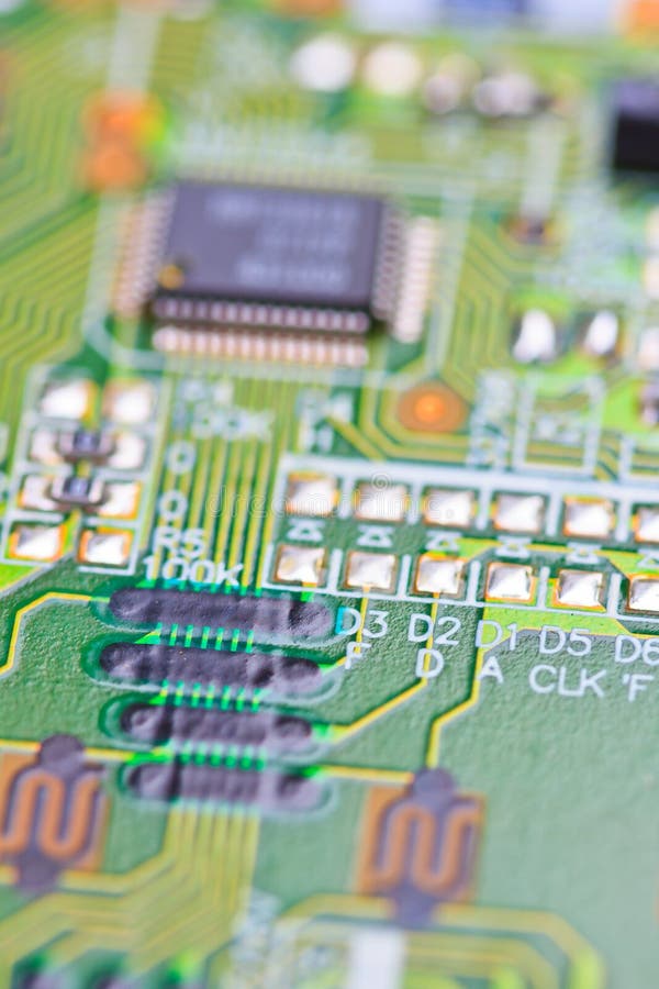 Electronic board stock photo. Image of digital, diode - 36402800