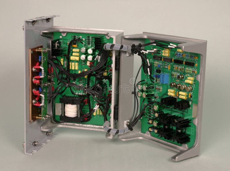 Electronic Board for Computer and Electronic Control Units Stock Photo ...