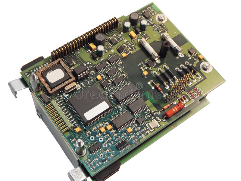 Electronic Board from the Washing Machine. Stock Photo - Image of ...