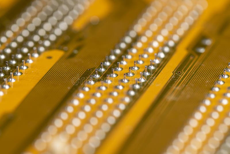 An Electronic Board with Electrical Components for Connecting Various ...