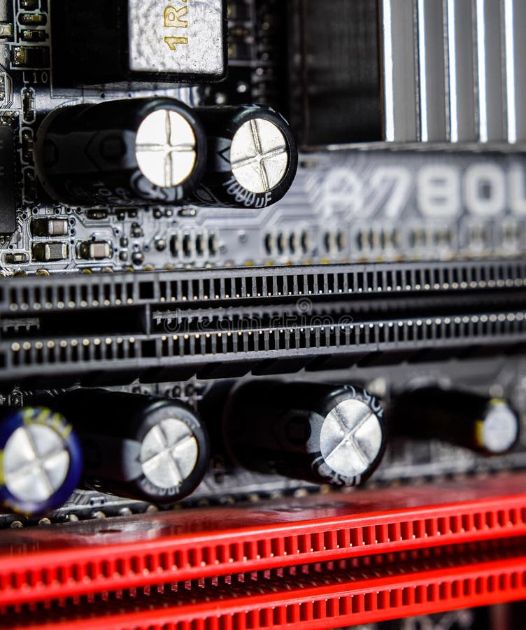 Electronic Board with Electrical . Electronics of Computer Equipment ...