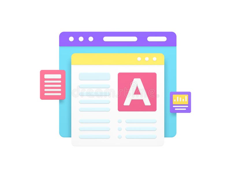 Electronic Book Newspaper Internet News Browser Reading E Learning ...