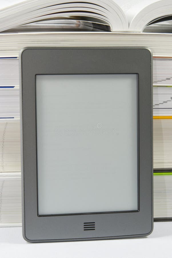 E-Book Reader stock image. Image of book, computer, studying - 30242355