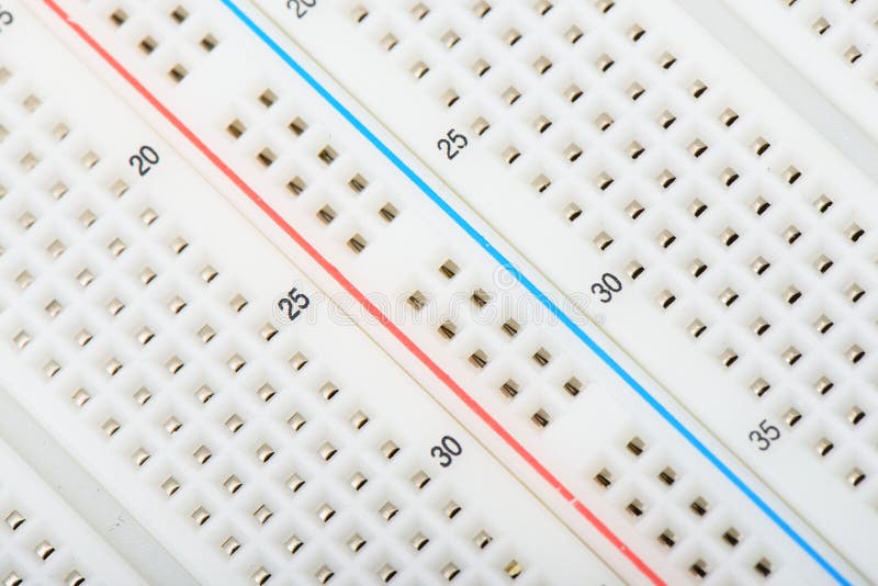 Electronic Breadboard stock photo. Image of breadboard - 31661992