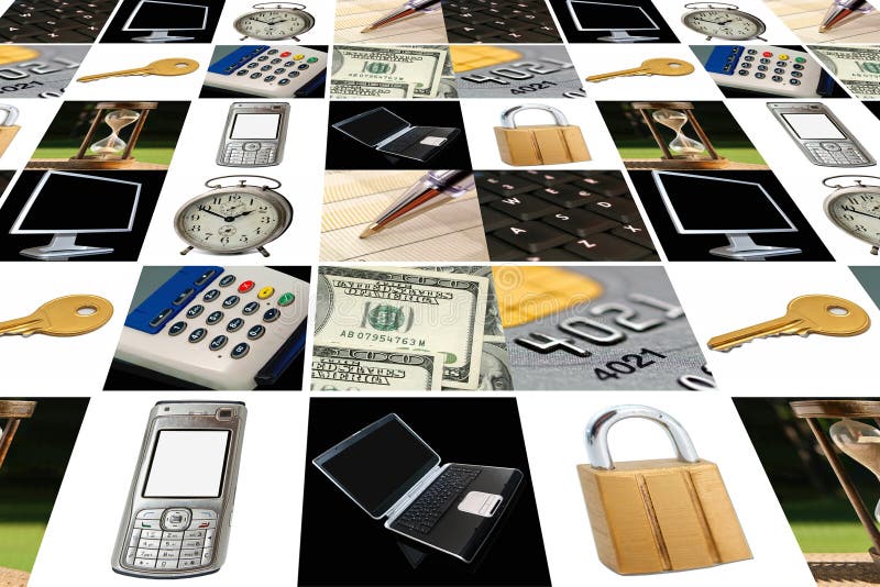 Electronic Business stock photo. Image of card, hand, business - 6518546