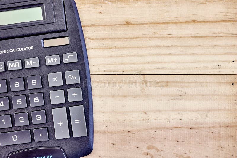 Electronic Business Calculator Stock Image - Image of economy ...