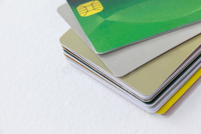 Electronic Cards with Micro Chip Stock Image - Image of currency, micro ...