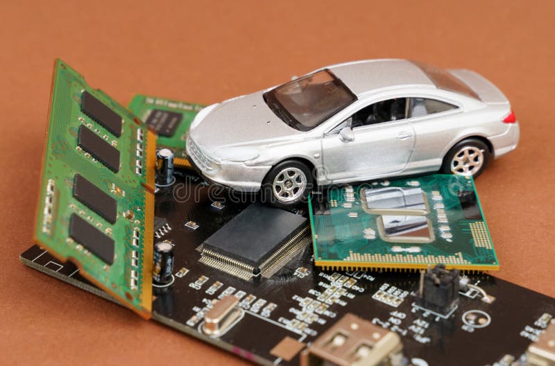 Electronic Cars. There is a Car on Microcircuits, Memory and Electronic ...
