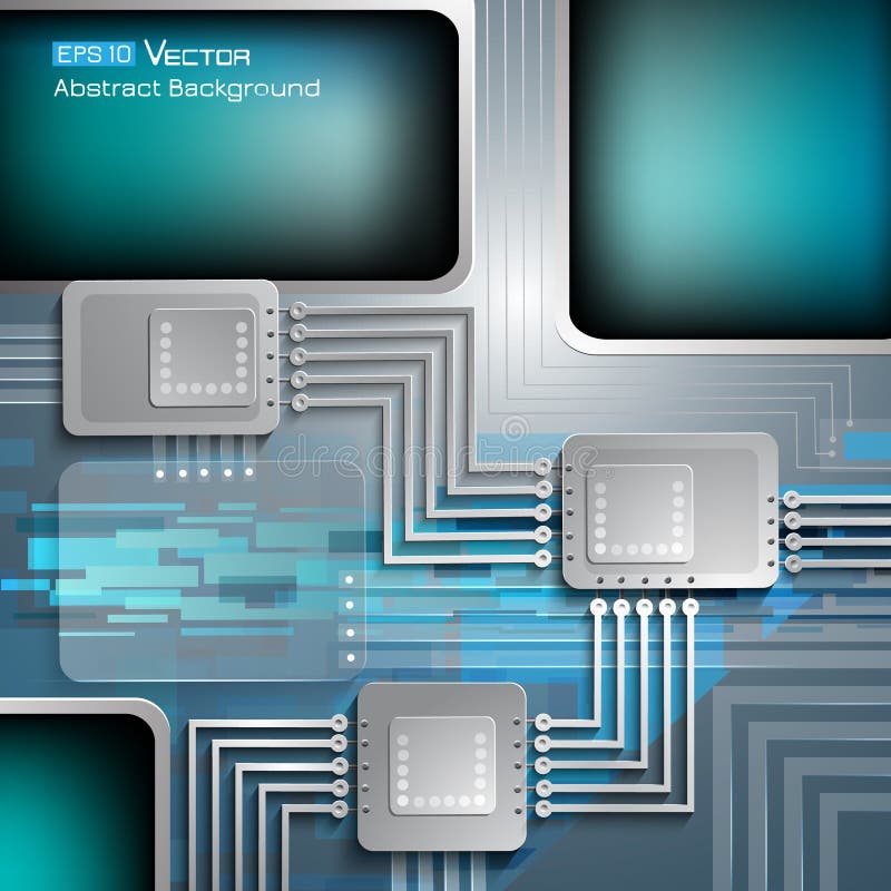 Electronical Elements Stock Illustrations – 6 Electronical Elements ...