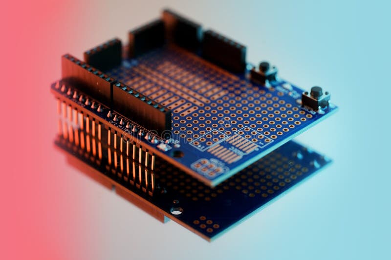 Electronic Chip, Bug, Microcontrollers and Circuit Connections for ...