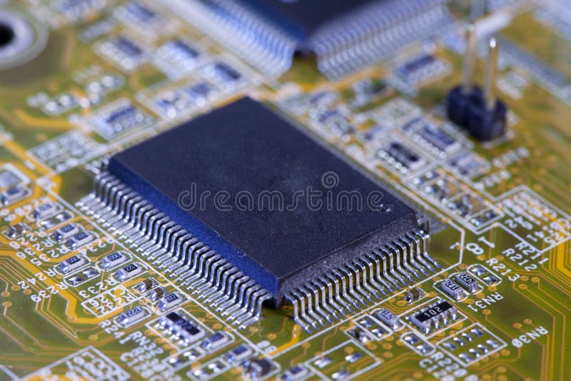 Electronic Chip and Standard Inscriptions of Resistors and Condensers ...