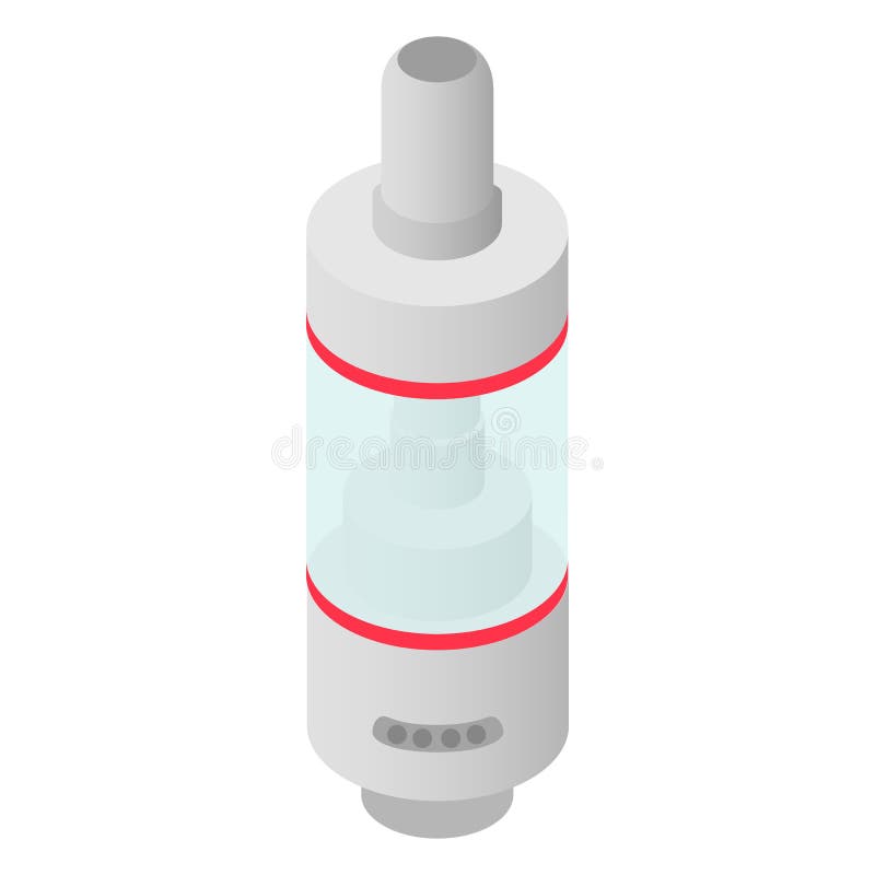 Electronic Cigarette Atomizer Icon Stock Vector - Illustration of ...