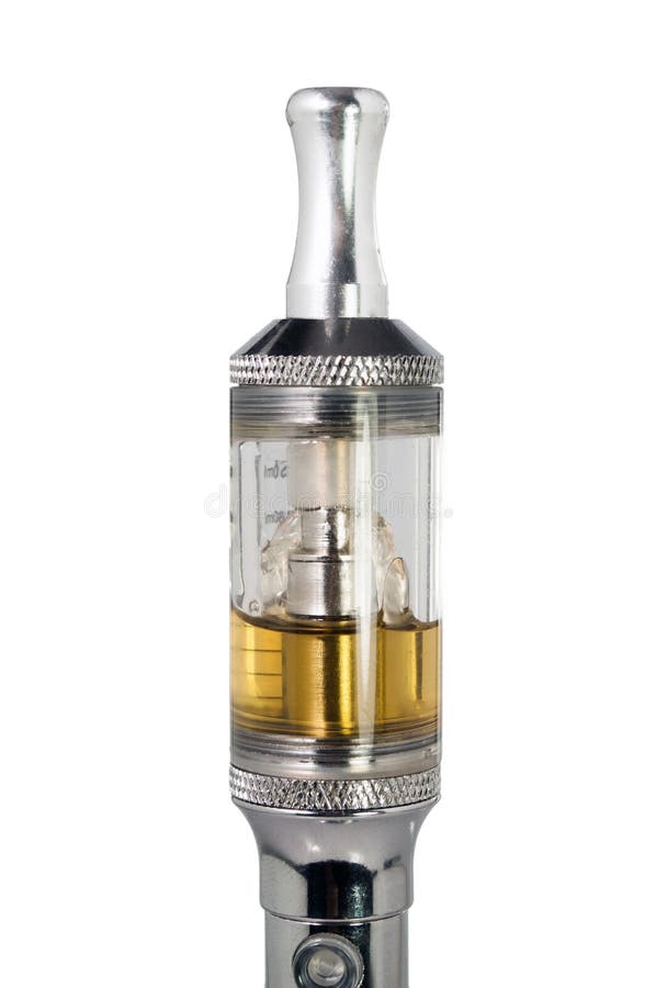 Electronic Cigarette Atomizer Stock Image - Image of steam, white: 82815679