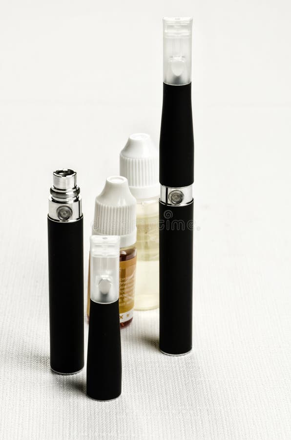 Electronic Cigarette, E-cigarette Stock Photo - Image of atomizer ...
