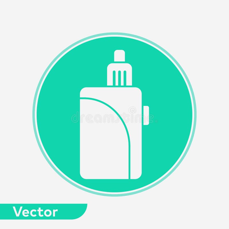 Electronic Cigarette Vector Icon Sign Symbol Stock Vector ...