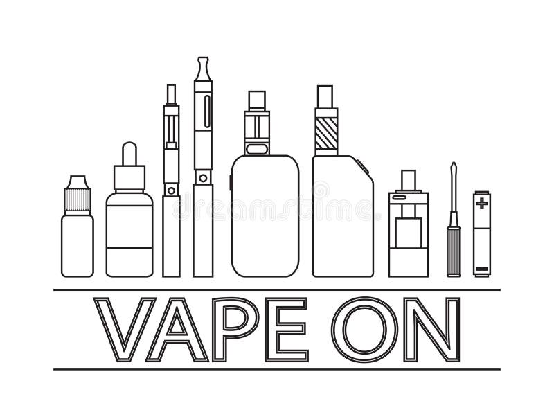 Electronic Cigarette Stock Illustrations – 4,566 Electronic Cigarette ...