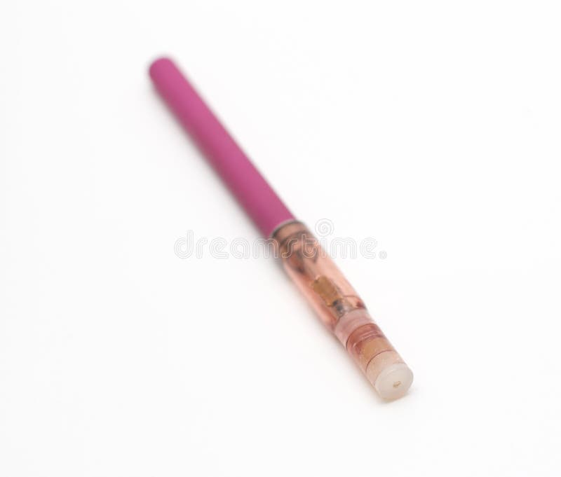 Electronic Cigarette for Woman Stock Image - Image of electricity ...