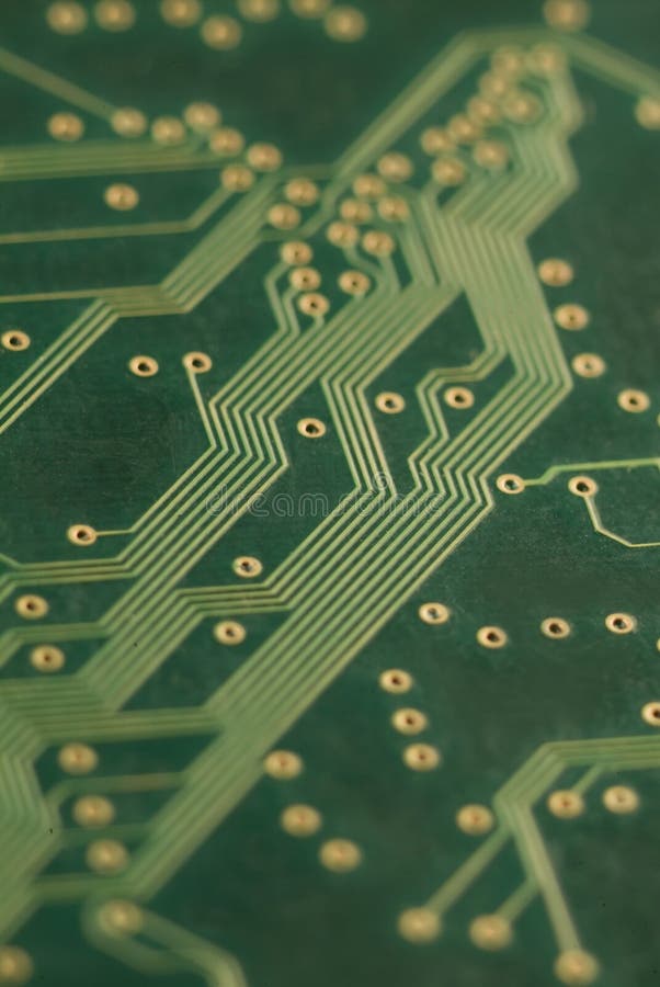 Electronic circuit stock photo. Image of green, electric - 369456