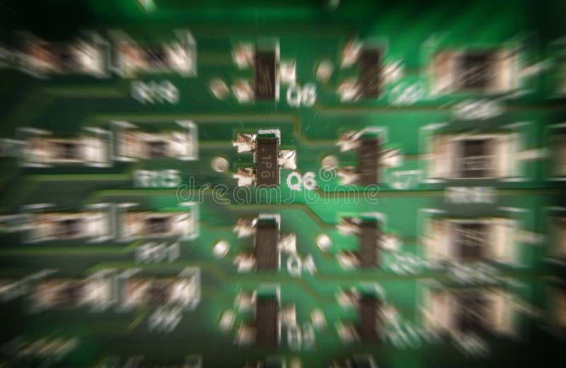 Ram Memory Electronic Circuit Stock Image - Image of conductor, network ...