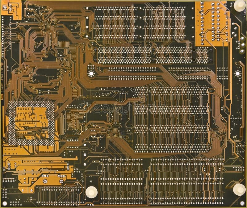 Electronic circuit board stock image. Image of background - 5267585