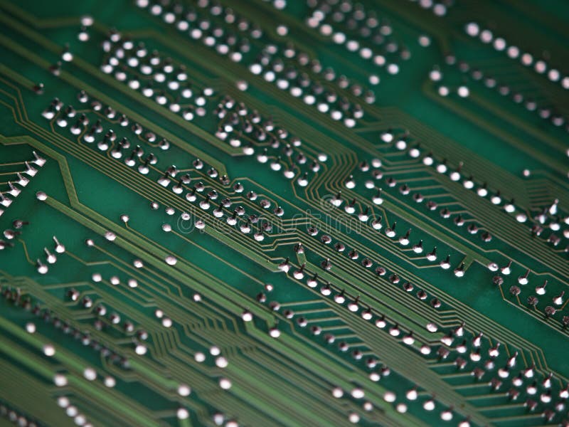 Electronic circuit board stock image. Image of connections - 586149