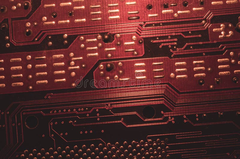 Electronic Circuit Board Abstract Background. Computer Motherboard ...