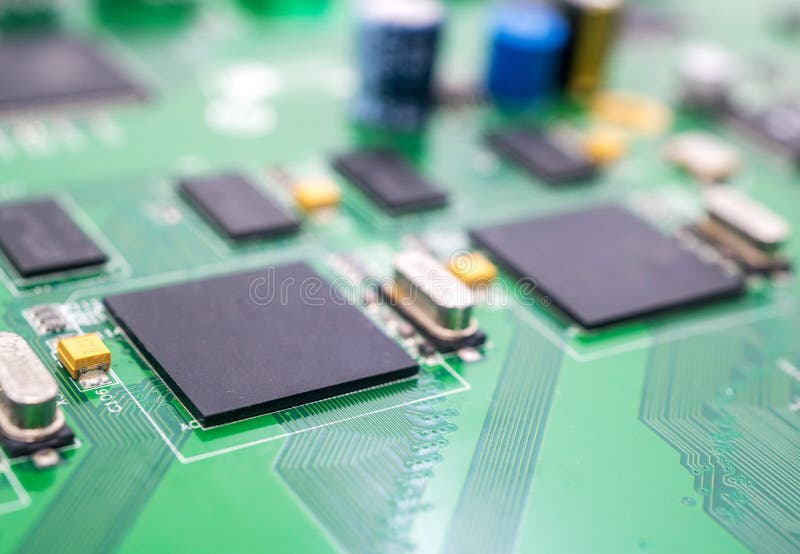 Circuit electric board stock image. Image of futuristic - 246627917