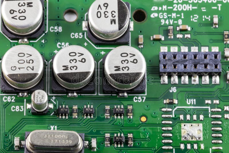 Electronic Circuit Board Circuitry Computer Language Chip Technology ...