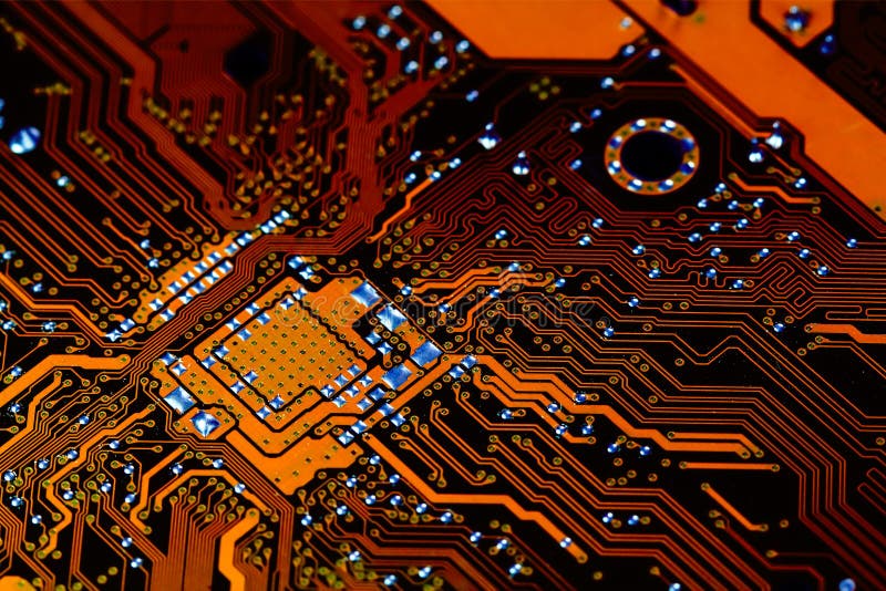 Circuit Board, Motherboard, Computers, Technology Stock Image - Image ...