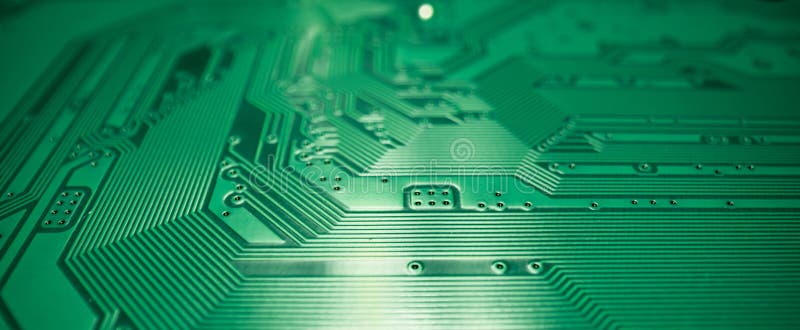 Electronic Circuit Board Closeup. Electronic Motherboard Card ...