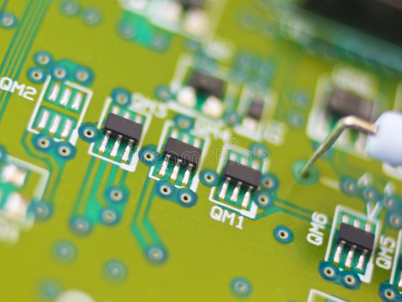 Electronic circuit board stock image. Image of control - 35018251