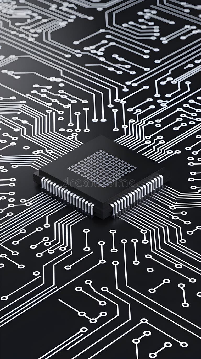 Distinctive Circuit Lines Stock Illustrations – 39 Distinctive Circuit ...