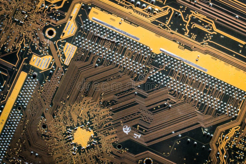 Electronic Circuit Board, Motherboard Digital Chip in Computer Stock ...