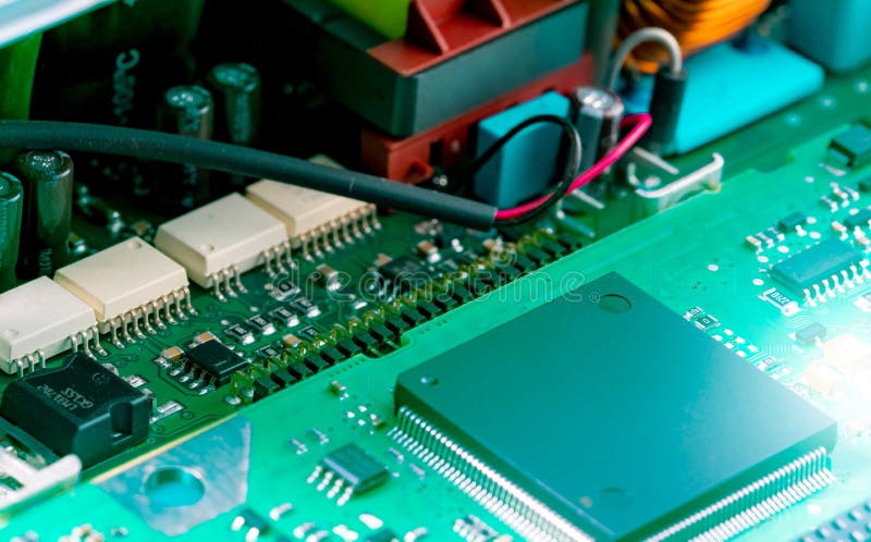 Integrated microchip stock photo. Image of processor - 30692852