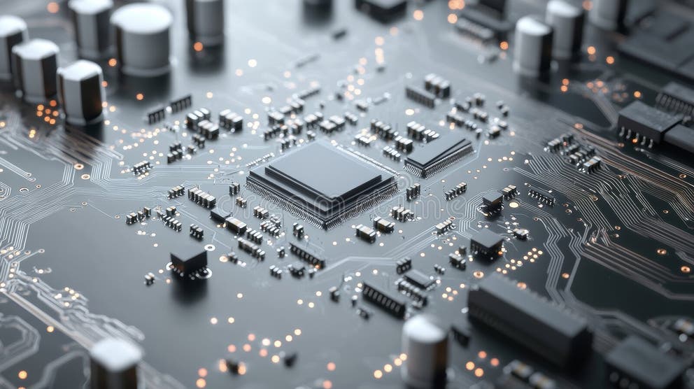 Electronic Circuit Board Signal Processing with Custom Integrated Chips ...