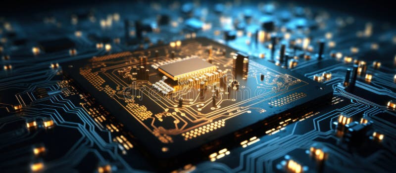 The World Map on a Circuit Board Stock Image - Image of navigation ...