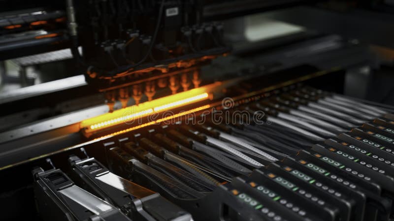 Electronic Circuit Boards Production and Installation of SMD Components ...