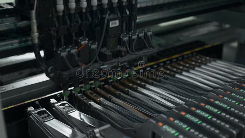 Electronic Circuit Boards Production and Installation of SMD Components ...