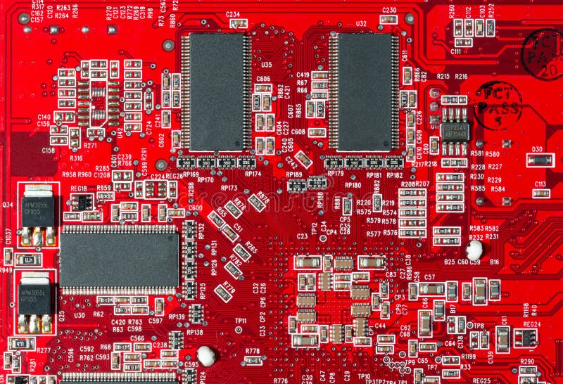 Electronic Circuit and Chips Details at CD-ROM Personal Computer ...