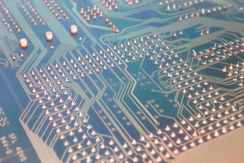 Electronic Circuit, Computer Circuit Board Blue, Computer Technology ...