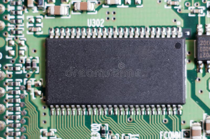 Electronic circuit plate stock photo. Image of card, scheme - 18777738