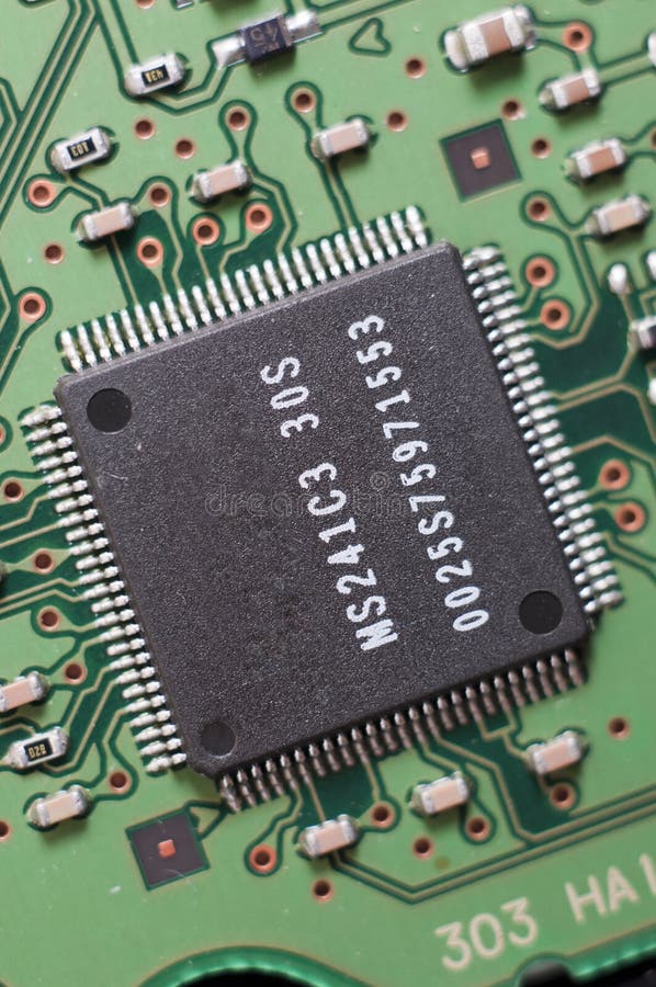 Electronic circuit plate stock photo. Image of metal - 18778102