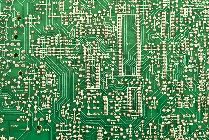 Electronic circuit plate stock image. Image of device - 7971321