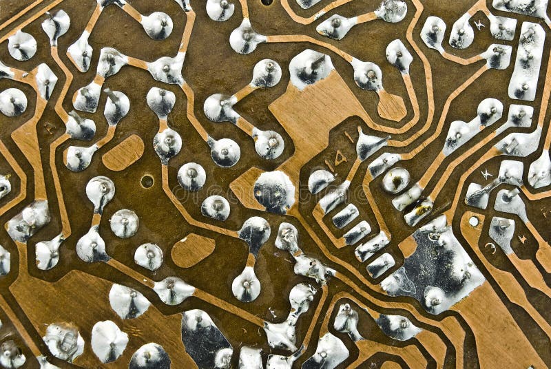 Electronic circuit plate stock image. Image of device - 7971321