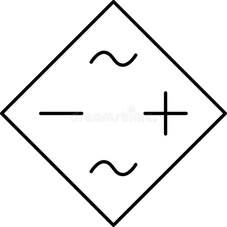 Electronic Circuit Symbols. Graphic Symbols for Electrical Components ...