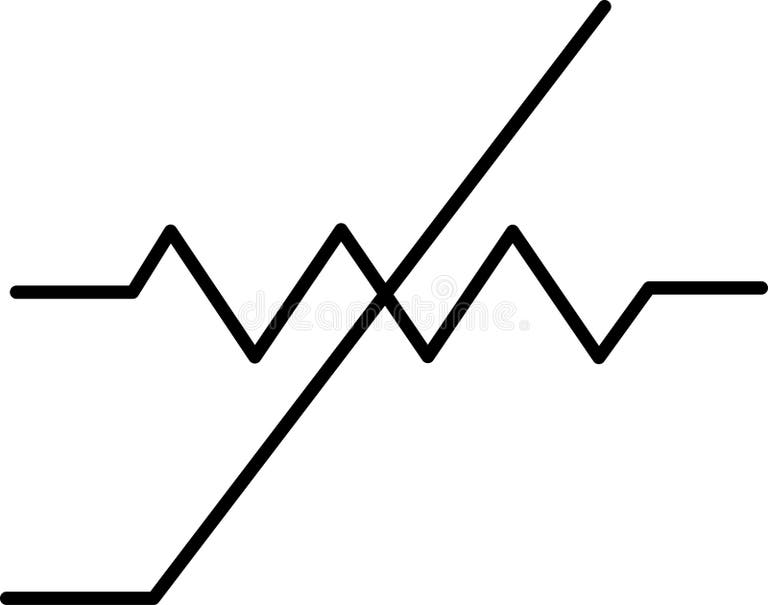 Electronic Circuit Symbols. Graphic Symbols for Electrical Components ...