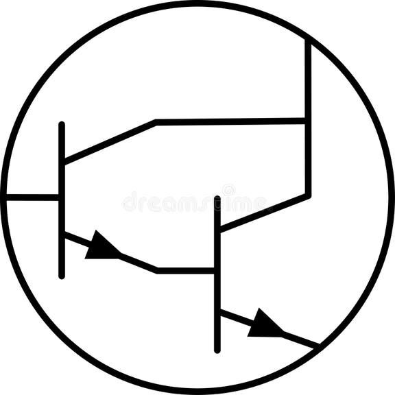 Electronic Circuit Symbols. Graphic Symbols for Electrical Components ...