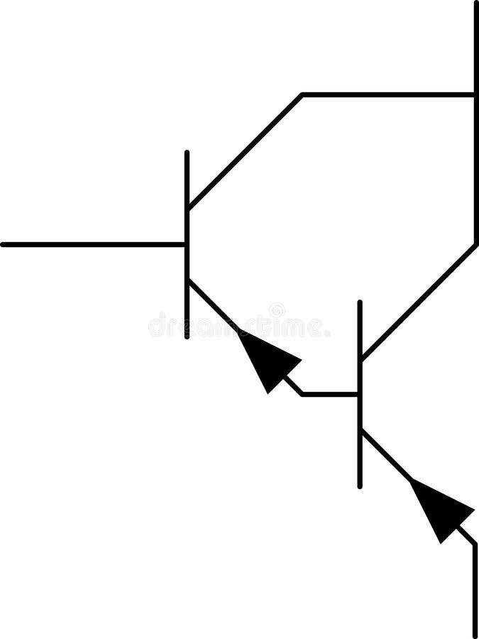 Electronic Circuit Symbols. Graphic Symbols for Electrical Components ...
